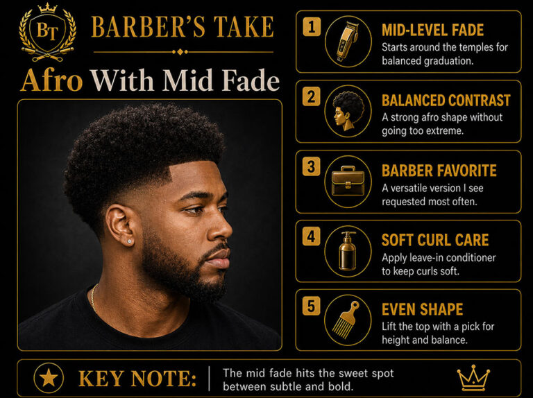 35 Trendy Afro Hairstyles For Men: Photo Examples & Styling Tips